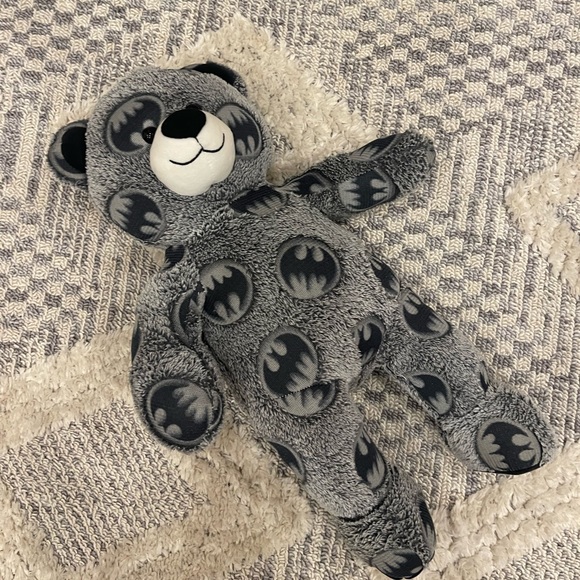 Build-A-Bear | Toys | Build A Bear Workshop Batman Gray Black Teddy ...